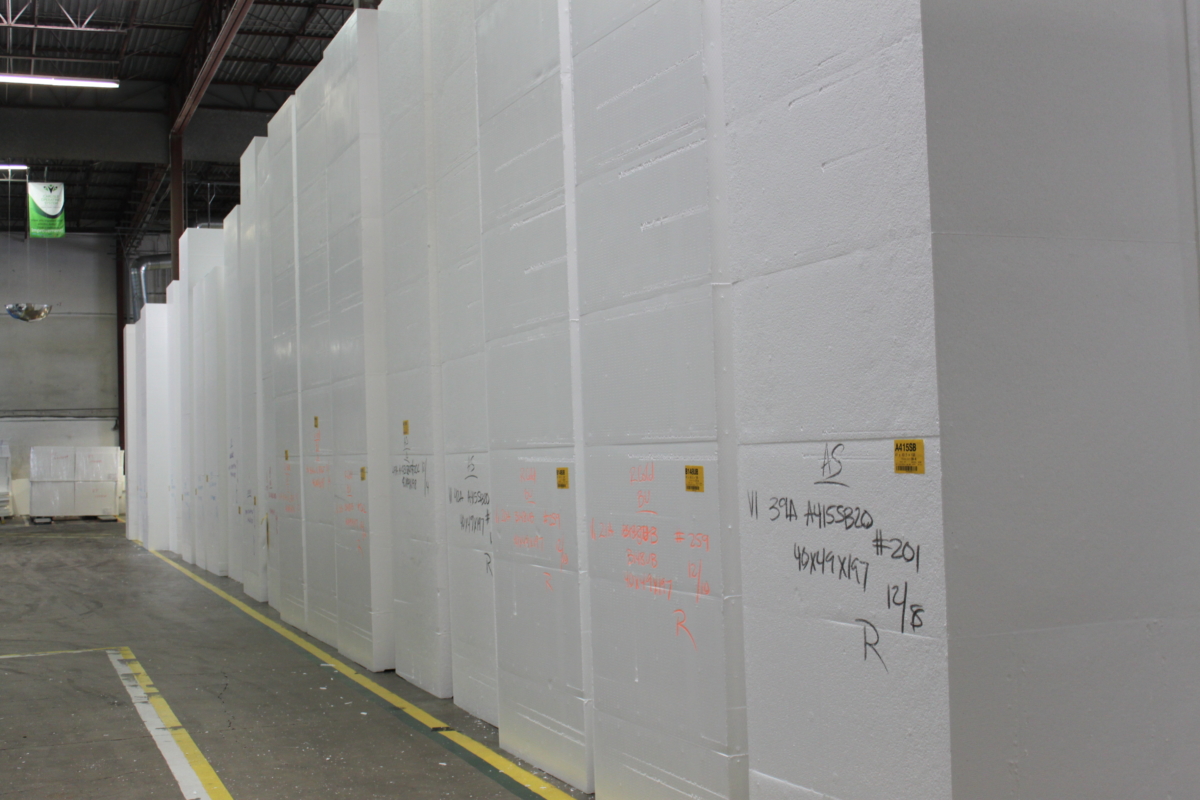 EPS Manufacturing Process | Stadium Seating Enterprises